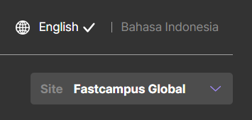 [Notice] Selamat datang di Fastcampus ! – Help Center